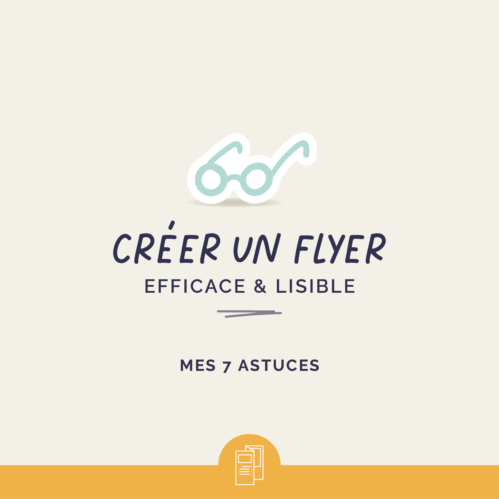 Créer un flyer efficace - Studio La Fabrique